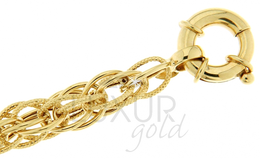 Zlatý náramek dámský Briline 1440434 - GLAMI.cz