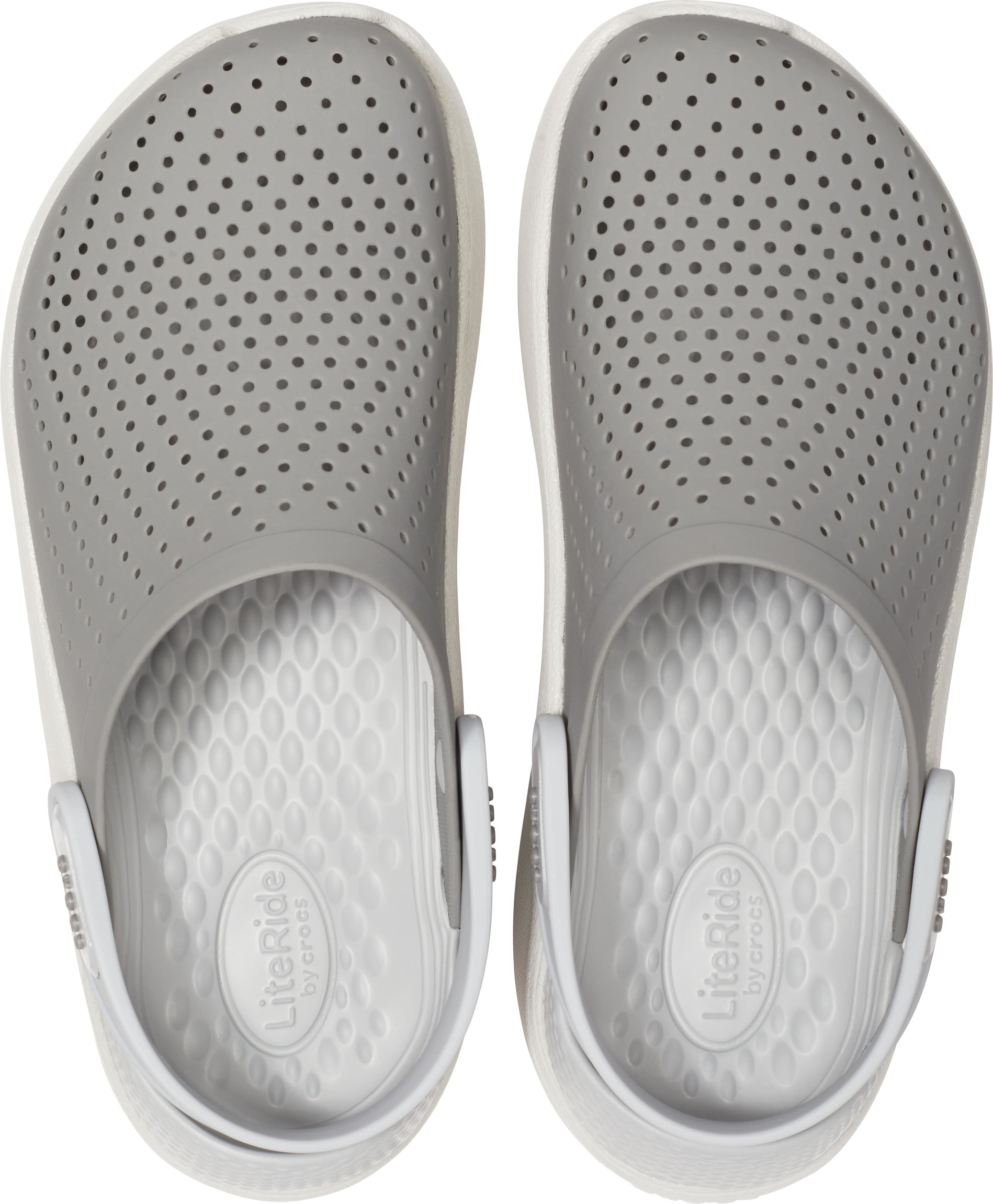 Crocs LiteRide Clog Smoke/Pearl White M5W7 - vel.37,5, 204592-06J-M5W7 ...