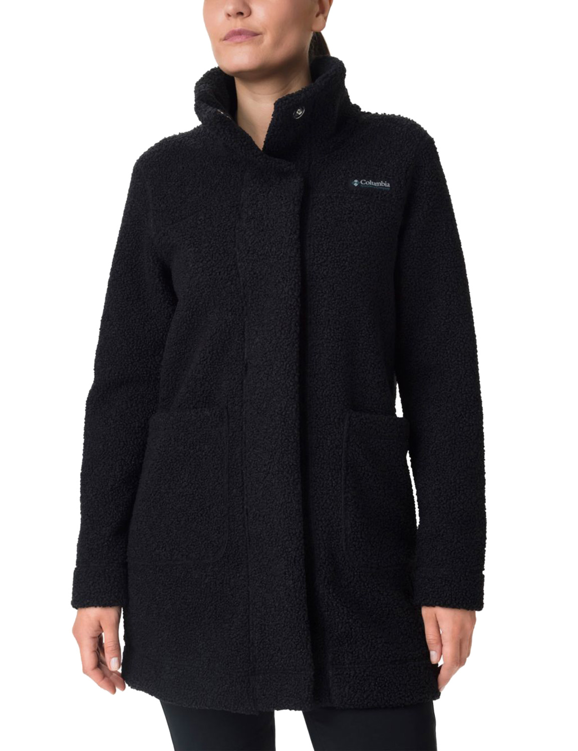 COLUMBIA PANORAMA JACKET LONG WOMEN'S BLACK - GLAMI.cz