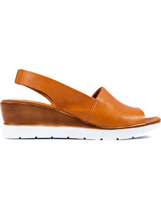 Firetrap Heat Woven Ladies Sandals, nude leather - GLAMI.cz