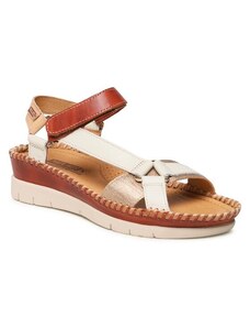 Firetrap Heat Woven Ladies Sandals, nude leather - GLAMI.cz