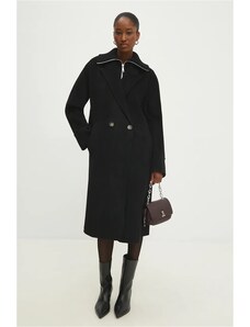 ZARA KABÁT S PELERÍNOU Z VLNĚNÉ SMĚSI ZW COLLECTION LIMITED EDITION ...