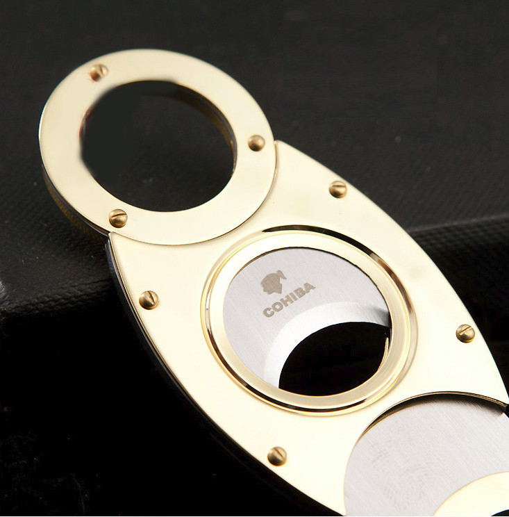 Amparo Miranda Ořezávač doutníků Ring Guillotine Gold - GLAMI.cz