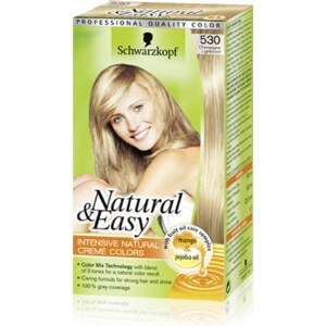 Schwarzkopf Natural & Easy barva na vlasy 530 Světle plavá champagne ...