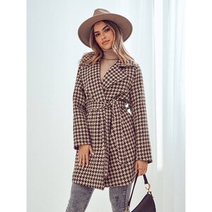 Kabát béžovo-hnědý Cocomore cmgPL1585.R00 - GLAMI.cz