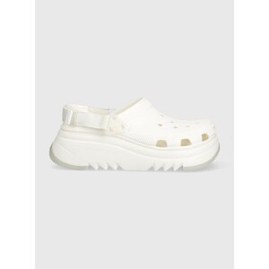 Pantofle Crocs Classic Hiker Xscape Clog dámské, bílá barva, na ...