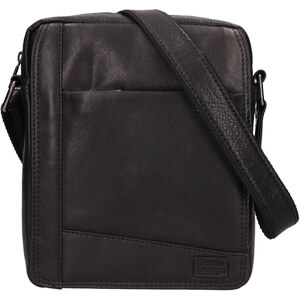 Sendi DESIGN Pánská kožená taška přes rameno SendiDesign Perezs - černá ...