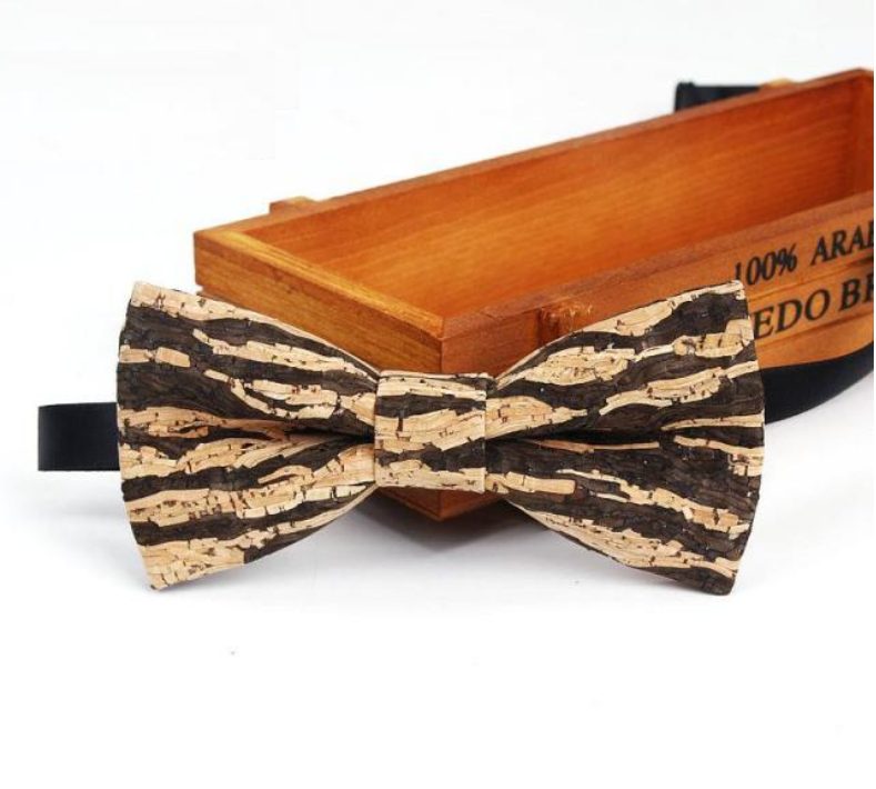 dreveny-motylek.com Dřevěný korkový motýlek - Kůra - GLAMI.cz