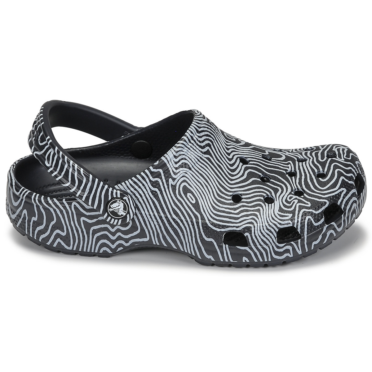 Crocs Pantofle Classic Topographic Clog > - GLAMI.cz