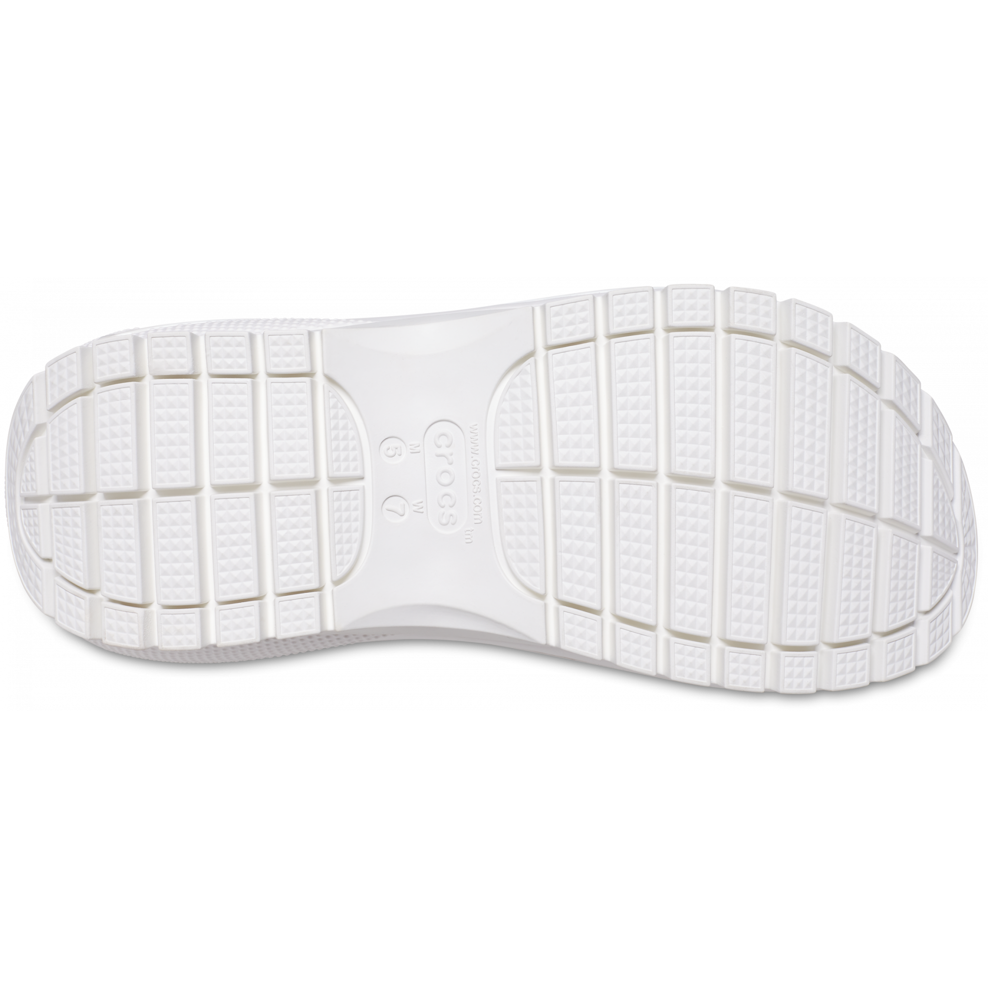 Crocs Classic Mega Crush Sandal White M5W7 - vel.37,5, 207989-100-M5W7 ...