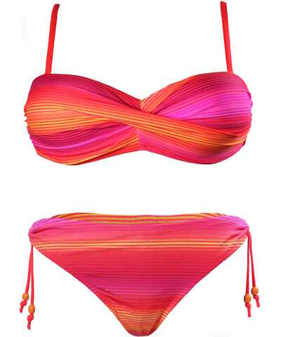 Neonové, push-up dámské plavky - GLAMI.cz