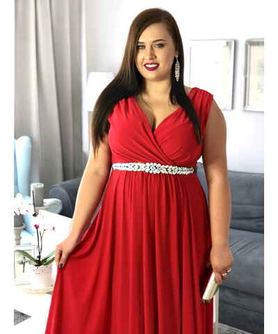 Plesové, třpytivé, maxi šaty - GLAMI.cz