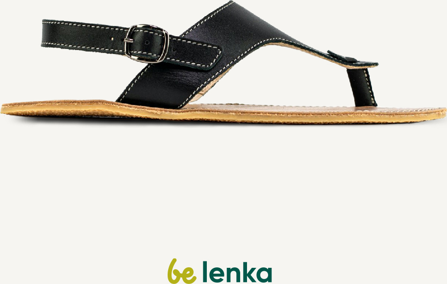 BeLenka Barefoot sandály Be Lenka Promenade - Black - GLAMI.cz