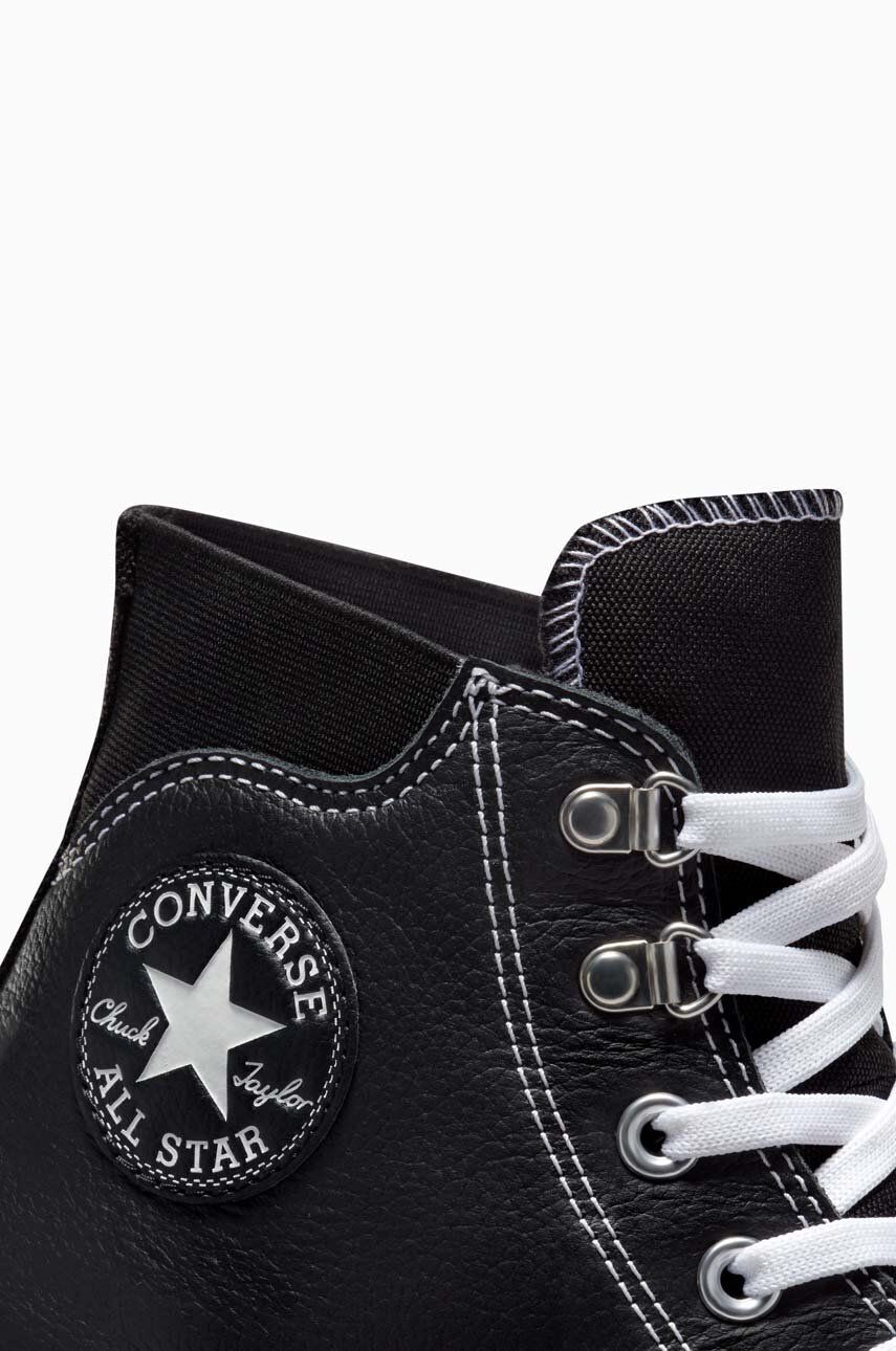 Kožené kecky Converse Chuck Taylor All Star City Trek černá barva, A04480C - GLAMI.cz