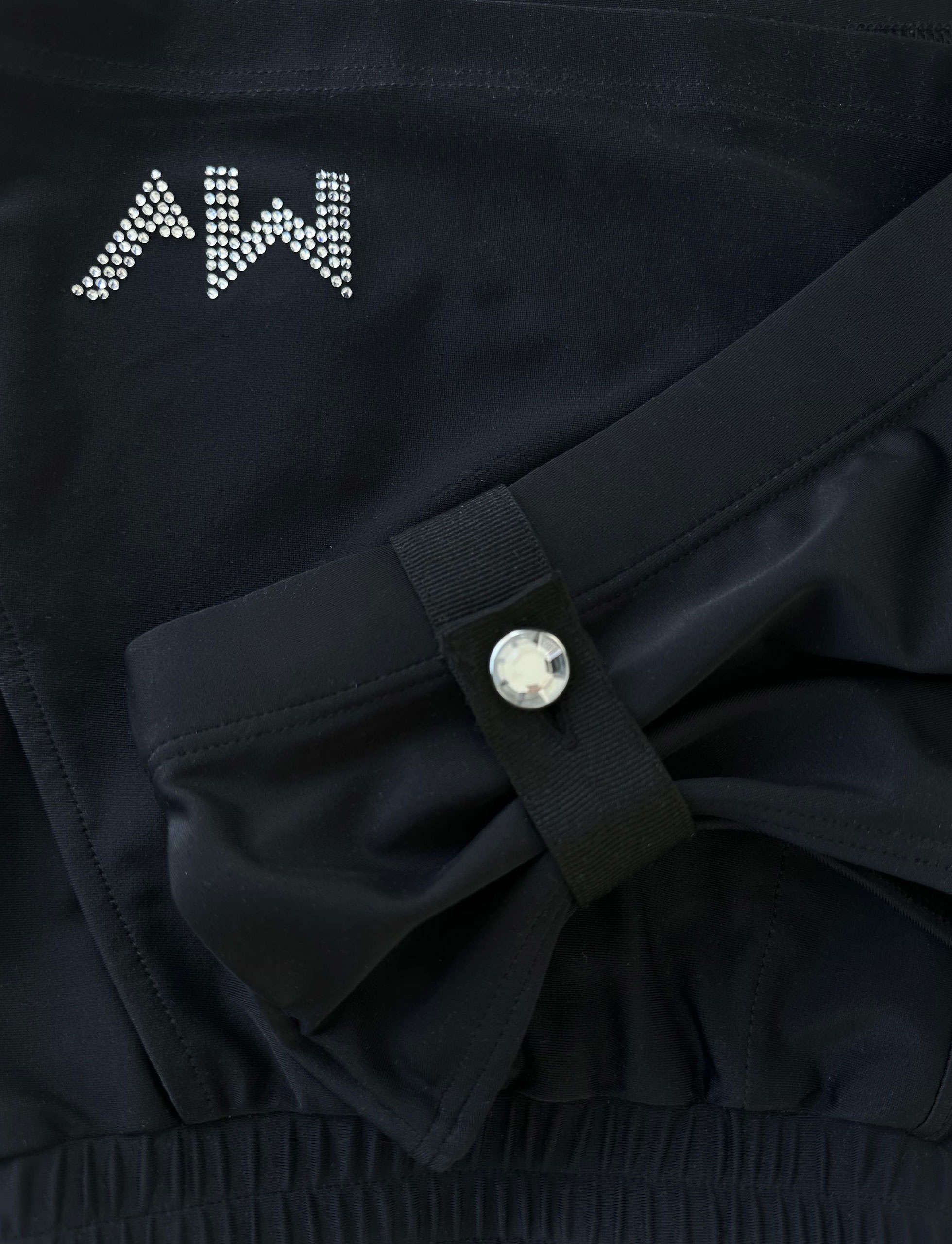 MODUS VIVENDI Diamonds line plavky black MV-BS2431 - GLAMI.cz