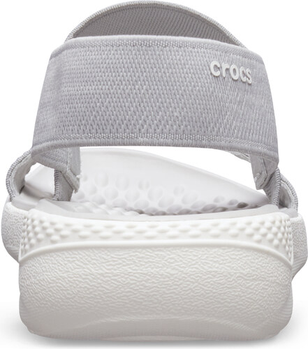 Crocs LiteRide Sandal W Light Grey/White W9 - vel.39,5, 205106-00J-W9 ...