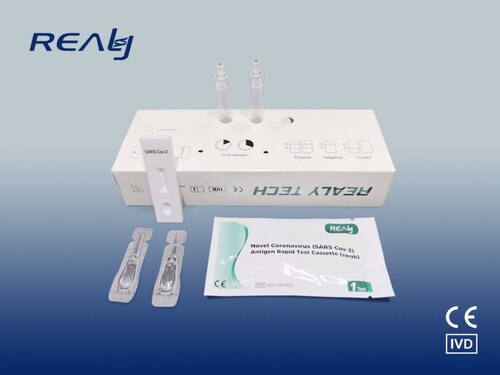 1ks - REALY TECH rychlý antigenní test na Covid-19 - výtěr z krku ...