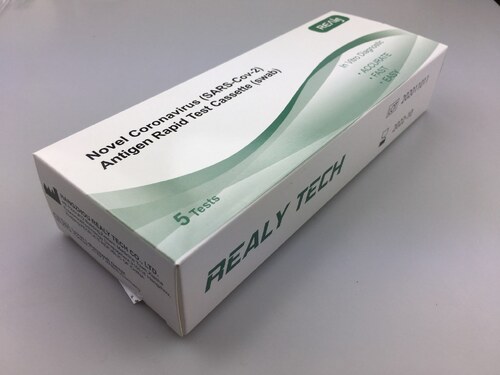 1ks - REALY TECH rychlý antigenní test na Covid-19 - výtěr z krku ...