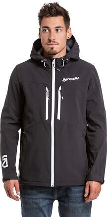 Meatfly pánská softshell bunda RASMUSSEN A - Black | Černá - GLAMI.cz