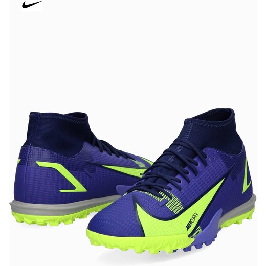 Pánské kopačky turfy Nike Mercurial Superfly 8 Academy TF modré - GLAMI.cz