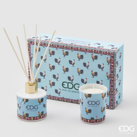 EDG Aroma difuzér se svíčkou Black forest - černý les 80 ml - GLAMI.cz