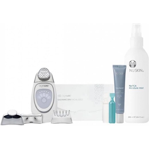 Nu Skin Nuskin ageLOC Galvanic Spa - sada - gely + Tru Face Line ...