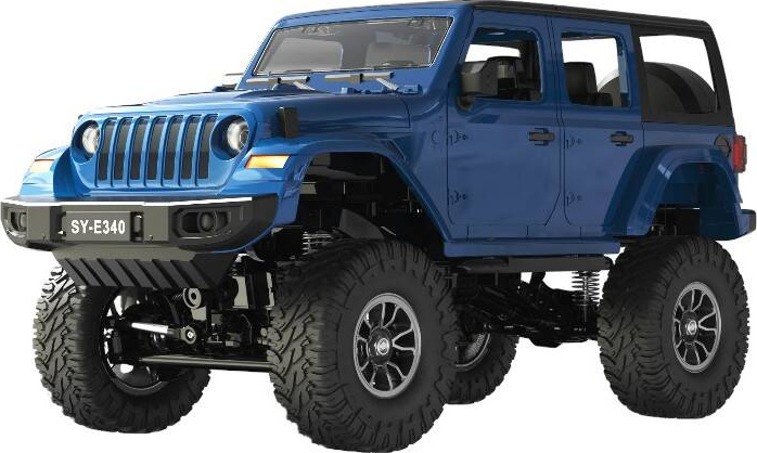 Double Eagle RC Jeep Crawler Pro E340-003 modrý RTR 1:14 - GLAMI.cz