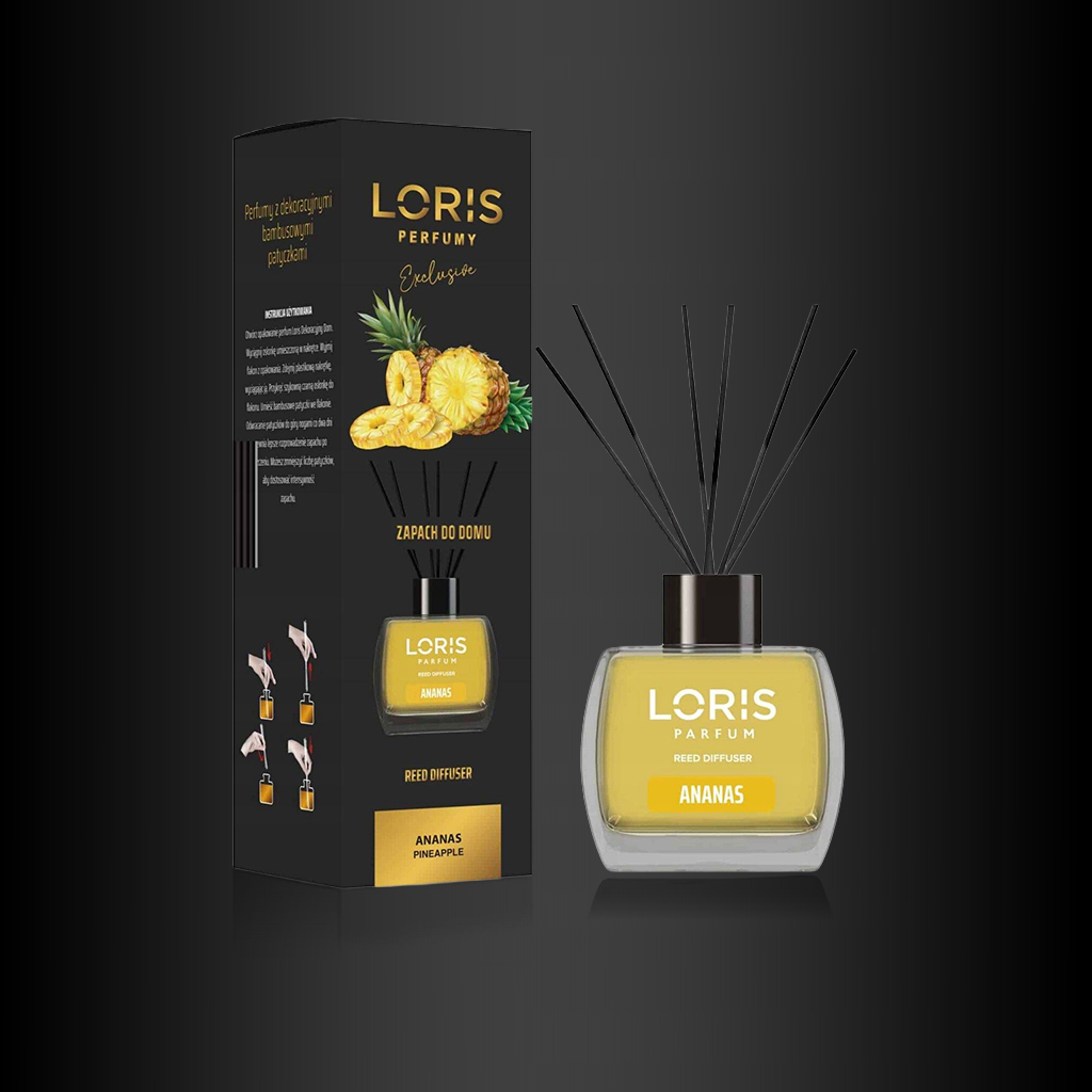 LORIS Parfum Bytový parfém Loris Ananas 120 ml – Tropická svěžest pro ...