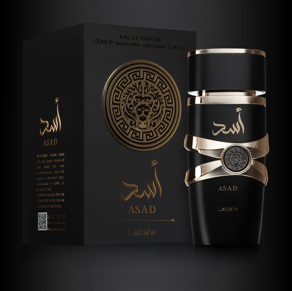 Pánský parfém Lattafa Asad Black 100ml – Temná elegance a síla noci ...