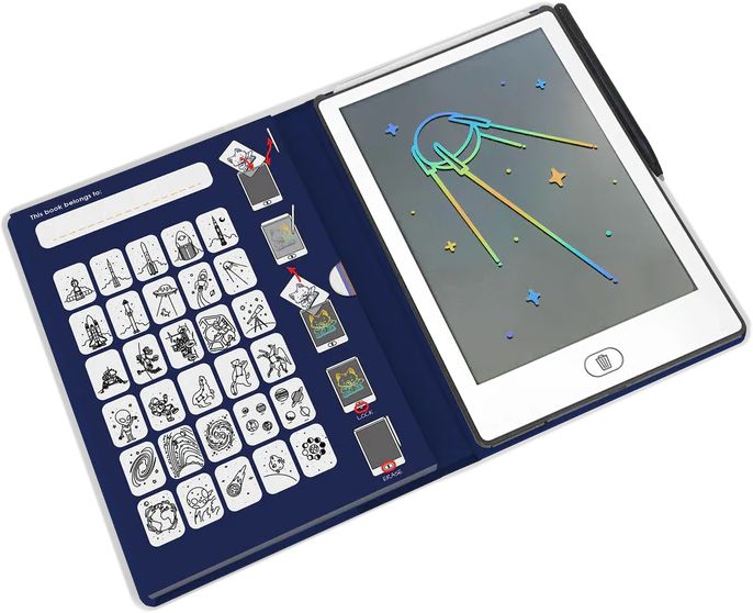 Kidywolf KIDYDRAW-MINI Drawing tablet - Galaxy - GLAMI.cz