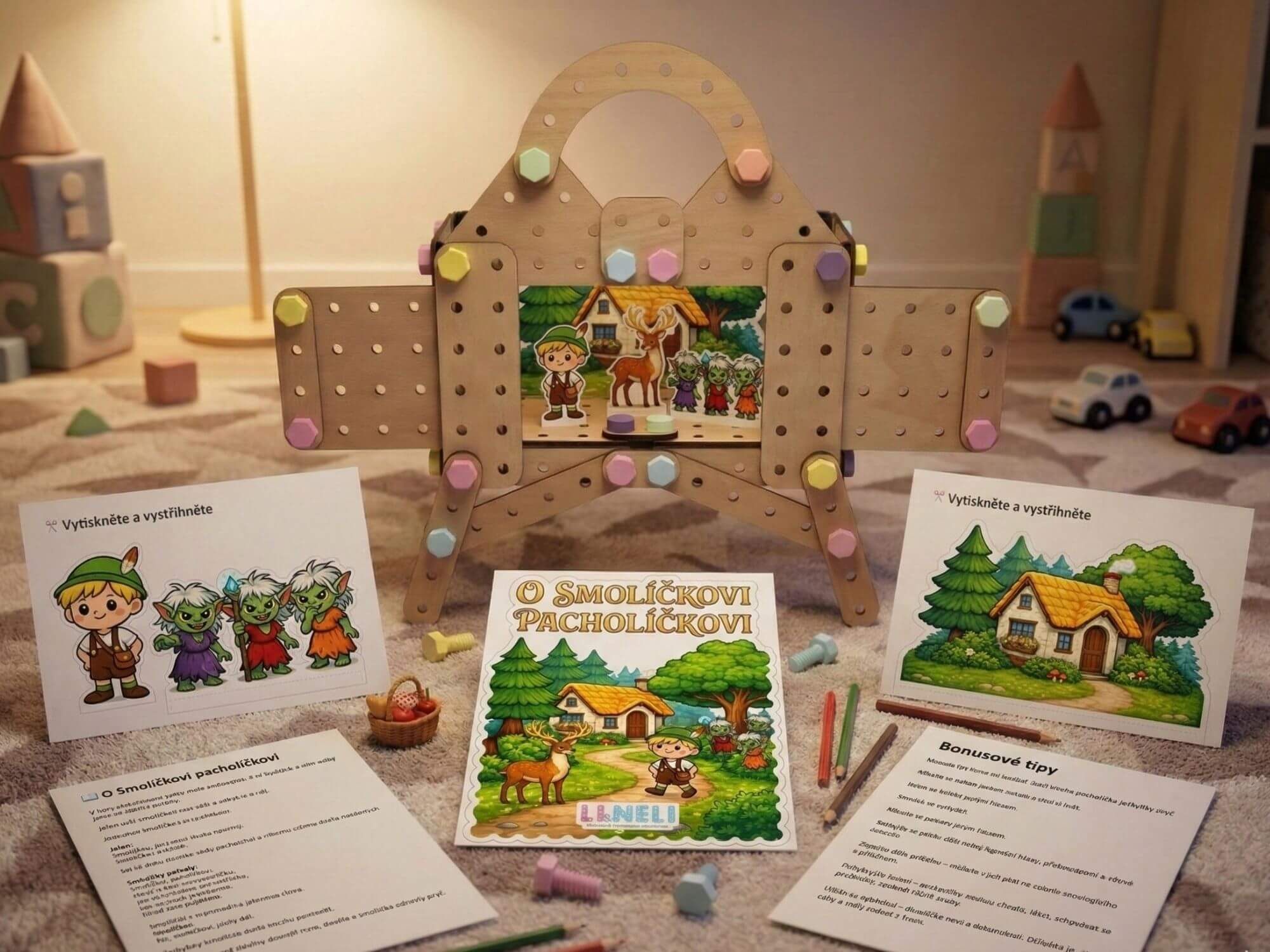 O Smolíčkovi pacholíčkovi - Sada pro divadélko Li&Neli (PDF ke stažení ...