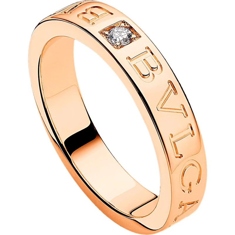 Bvlgari Prsten pro ženy Ve výprodeji, Rose zlatá, 18-ti karátové růžové ...