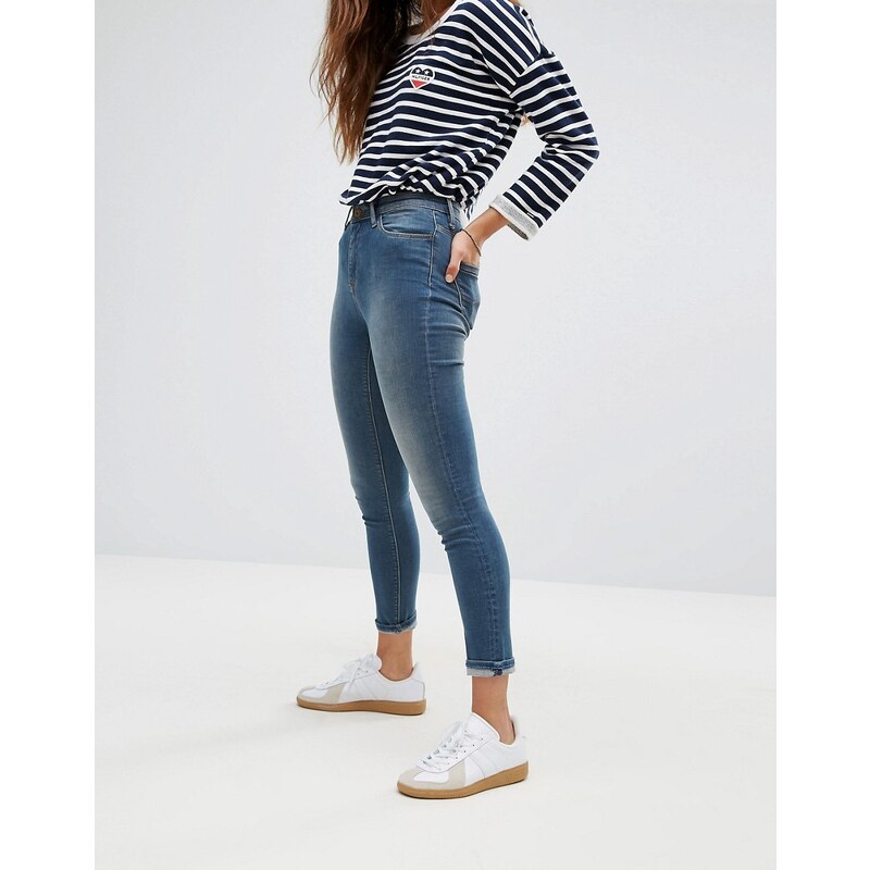 Tommy Hilfiger Denim Santana High Rise Skinny Jeans Dyn steel lt blu gry GLAMI.cz
