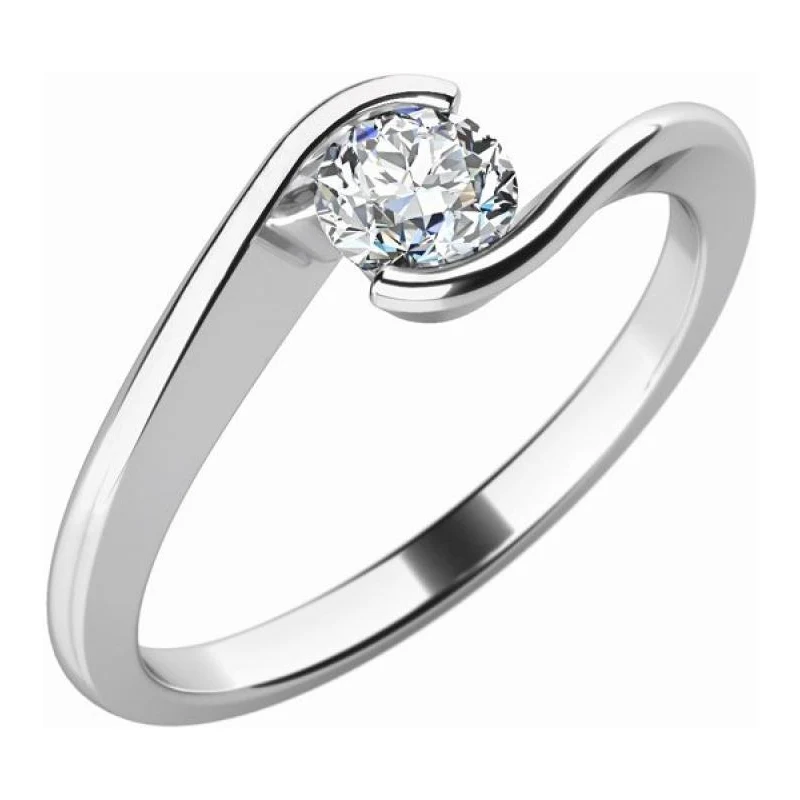 Zlatý prsten AU 585/1000 MG G10743B01 - GLAMI.cz