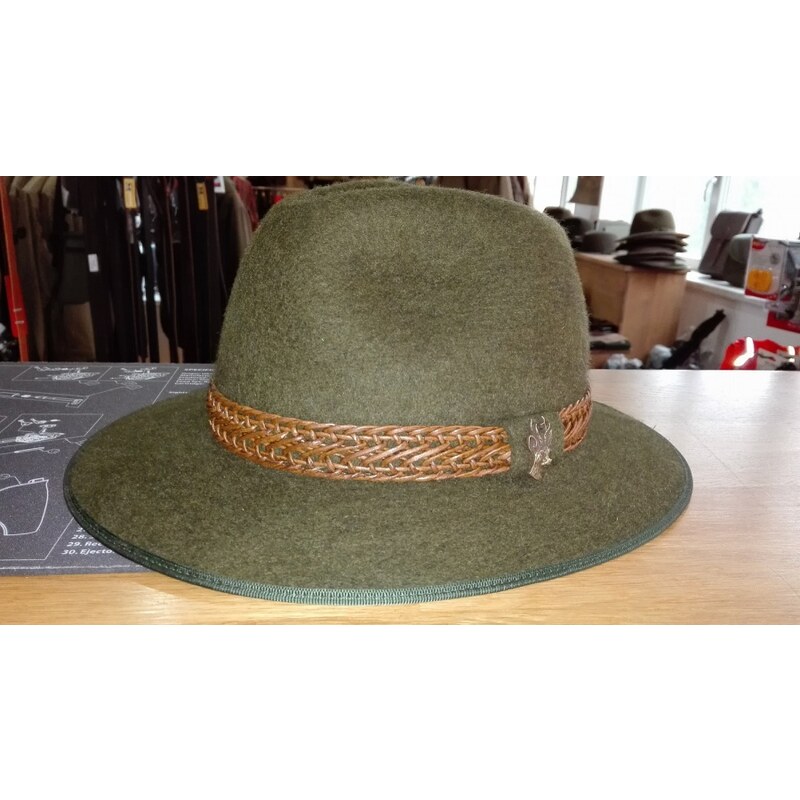 Mázi - Hunt Kos Kalapház klobouk, hnědý pásek+srnec - GLAMI.cz