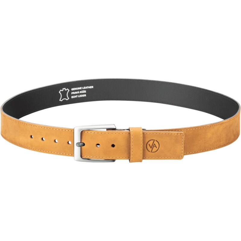 Vasky Hugo Kansas - kožený pásek světle hnědý - i ženu česká výroba ze ...