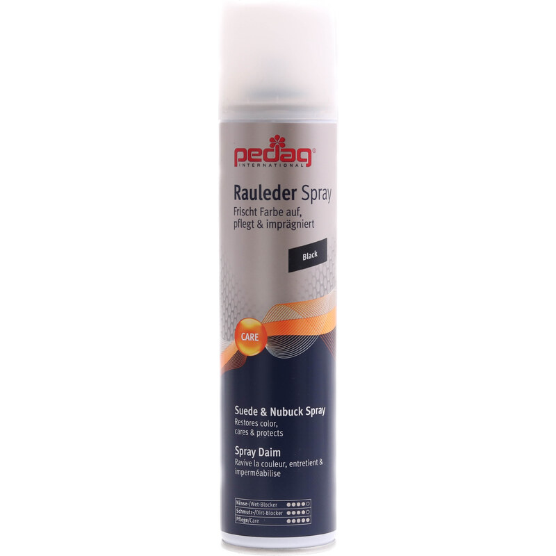 Pedag Rauleder Spray 250 ml ČERNÝ impregnační sprej na broušenou kůži ...