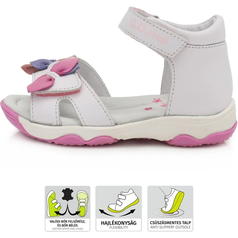 D.D. step dívčí sandály AC64-134 - GLAMI.cz