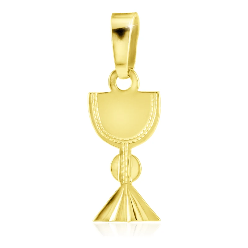 GEMMAX Jewelry Zlatý přívěšek Kalich GUPYN0247 - GLAMI.cz