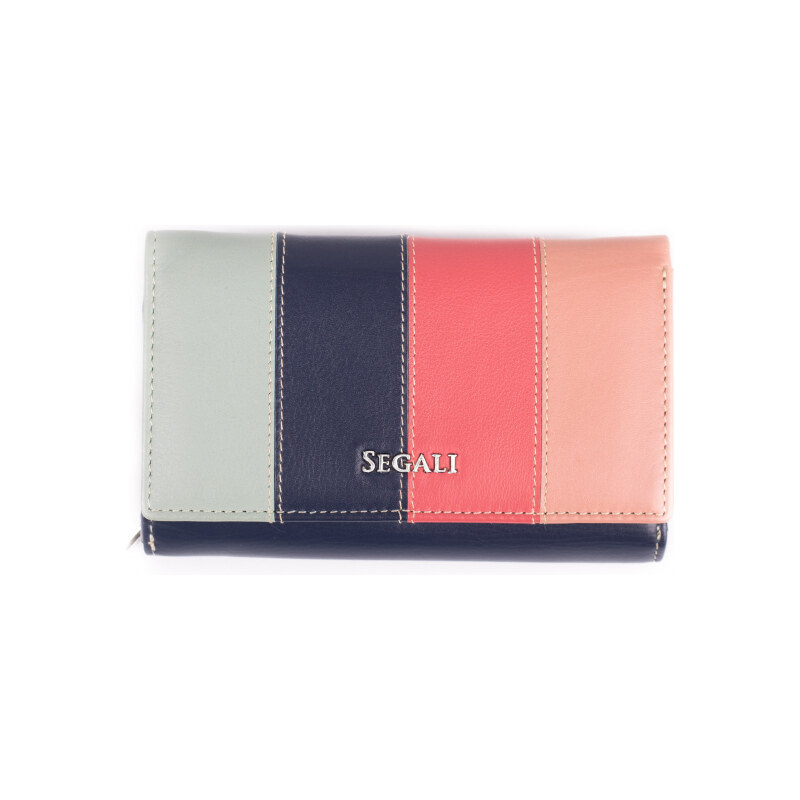 Dámská peněženka kožená SEGALI 7490 multi - GLAMI.cz