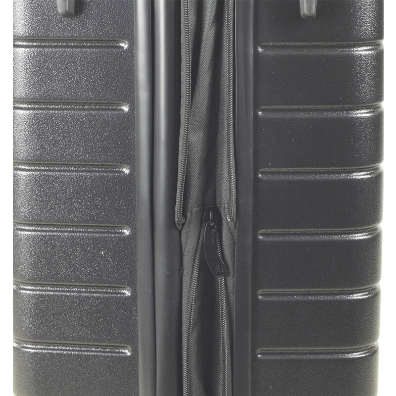 Cestovní kufr ROCK TR-0214/3-M ABS - černá 60 l + 10% expander - GLAMI.cz