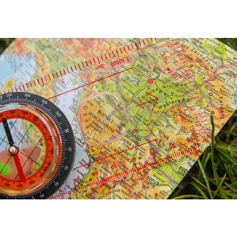 Kompas mapový s lupou - GLAMI.cz
