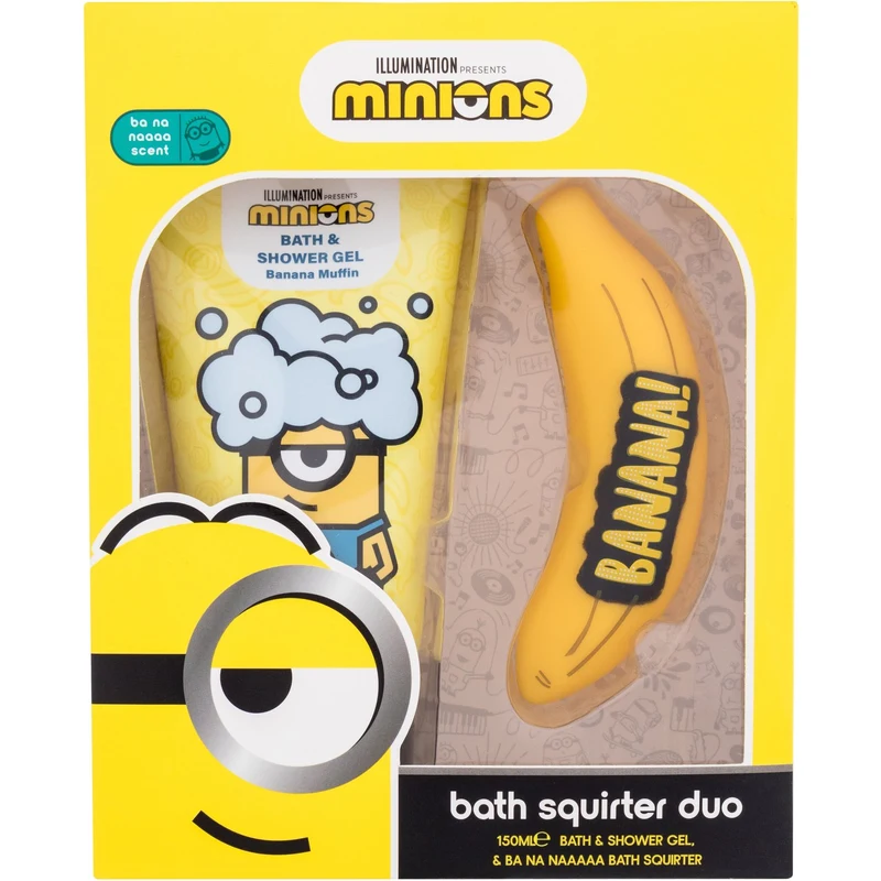 Minions Bath Squirter Duo sprchový gel Minions Bath & Shower Gel Banana ...