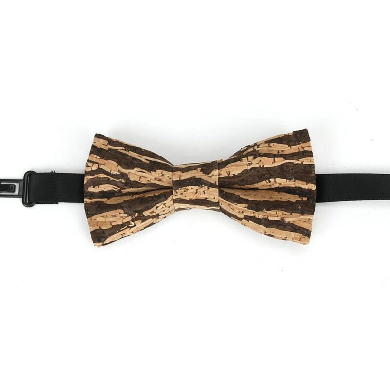 dreveny-motylek.com Dřevěný korkový motýlek - Kůra - GLAMI.cz