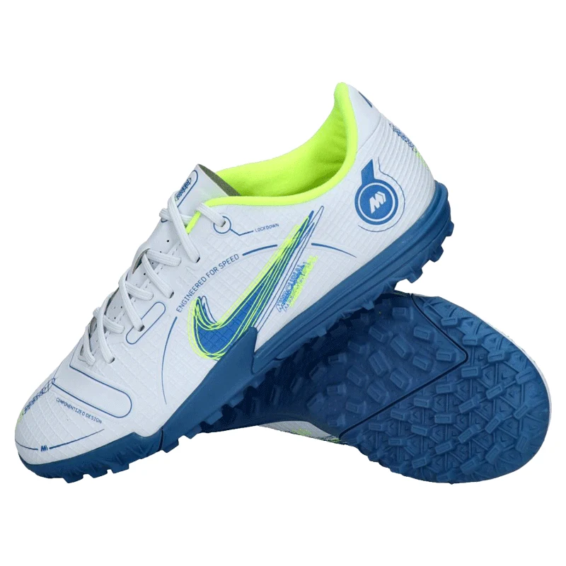 Dětské kopačky turfy Nike Mercurial Vapor 14 Academy TF modré - GLAMI.cz