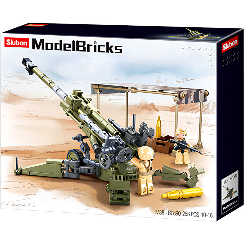 Sluban Model Bricks M38-B0890 Kanón M777 Howitzer - GLAMI.cz