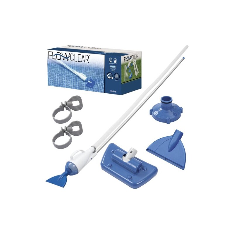 Bestway Bazénový vysavač s 6m sací trubicí a 1,9m rukojetí, hmotnost 1 ...
