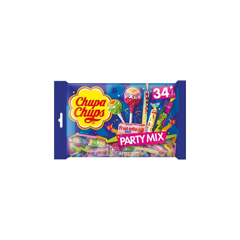 Chupa Chups Party mix (balení/34 ks) 400g - GLAMI.cz