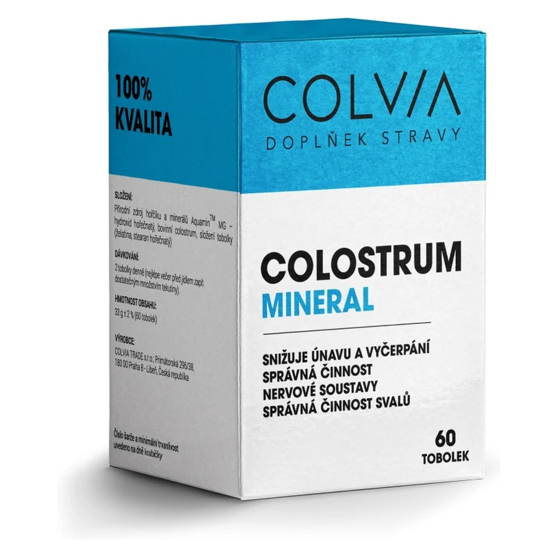 Colvia Colostrum Mineral 60 tob. DMT: 30.09.2025 - GLAMI.cz