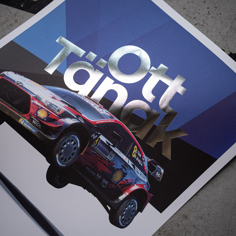 Automobilist Posters | Hyundai Motorsport - Ott Tänak - Rally Estonia ...